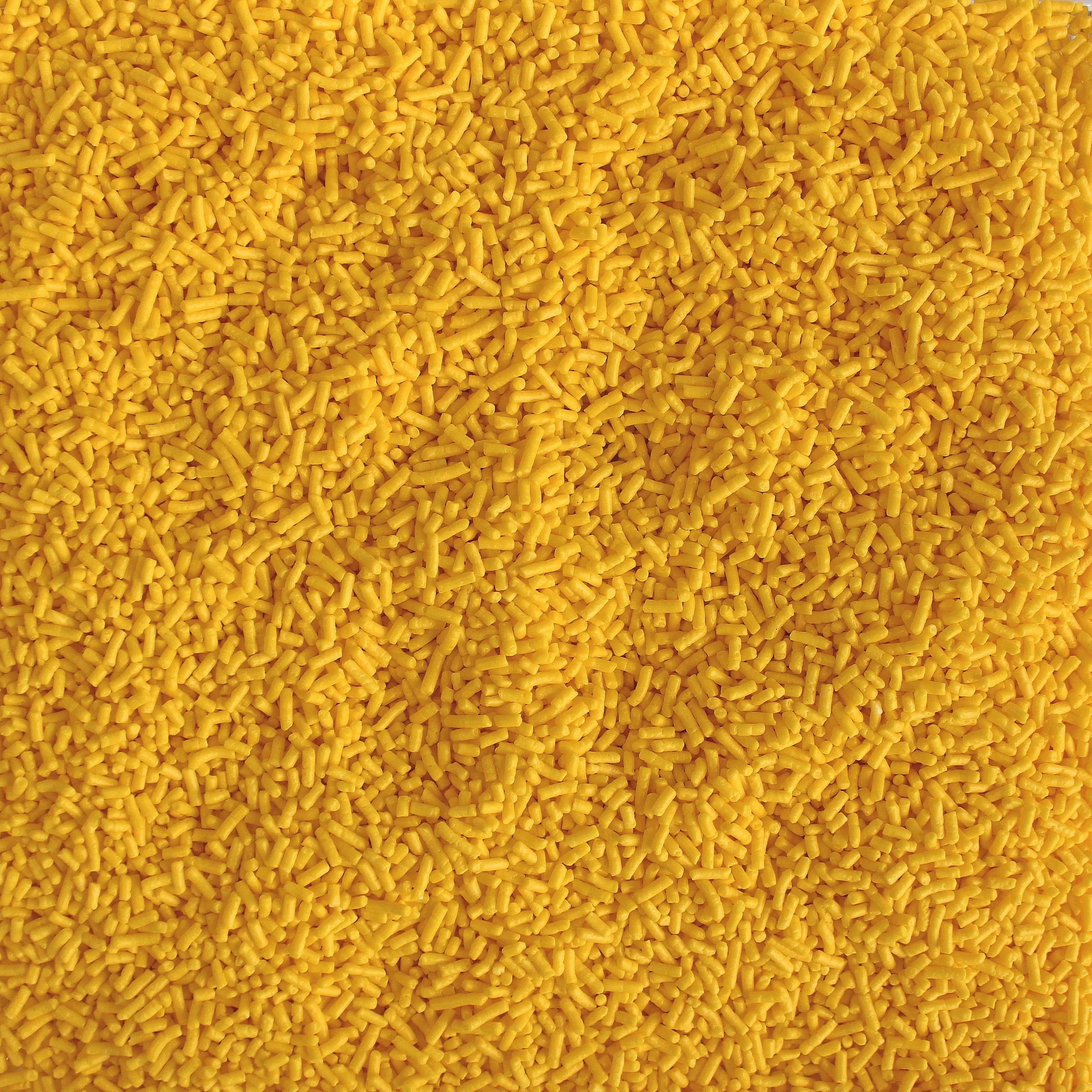 Sprinkle Pop Honeycomb Yellow Solid Colored Sprinkles | Candy Warehouse