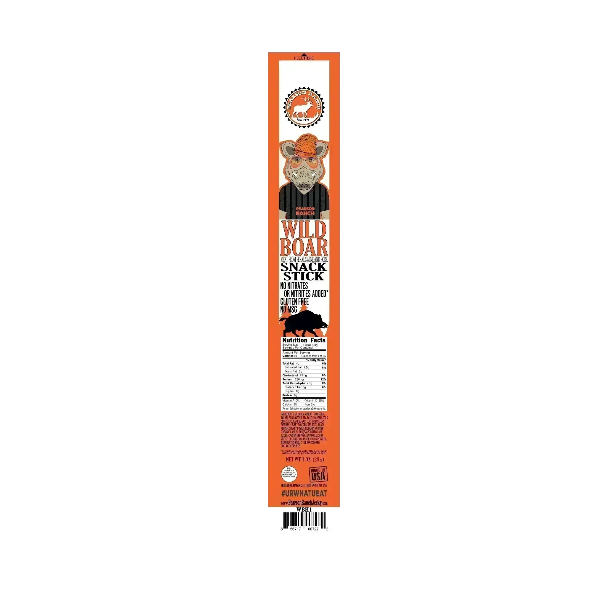 Pearson Ranch Jerky The Trail Boss - Wild Boar Variety Pack – Candy ...