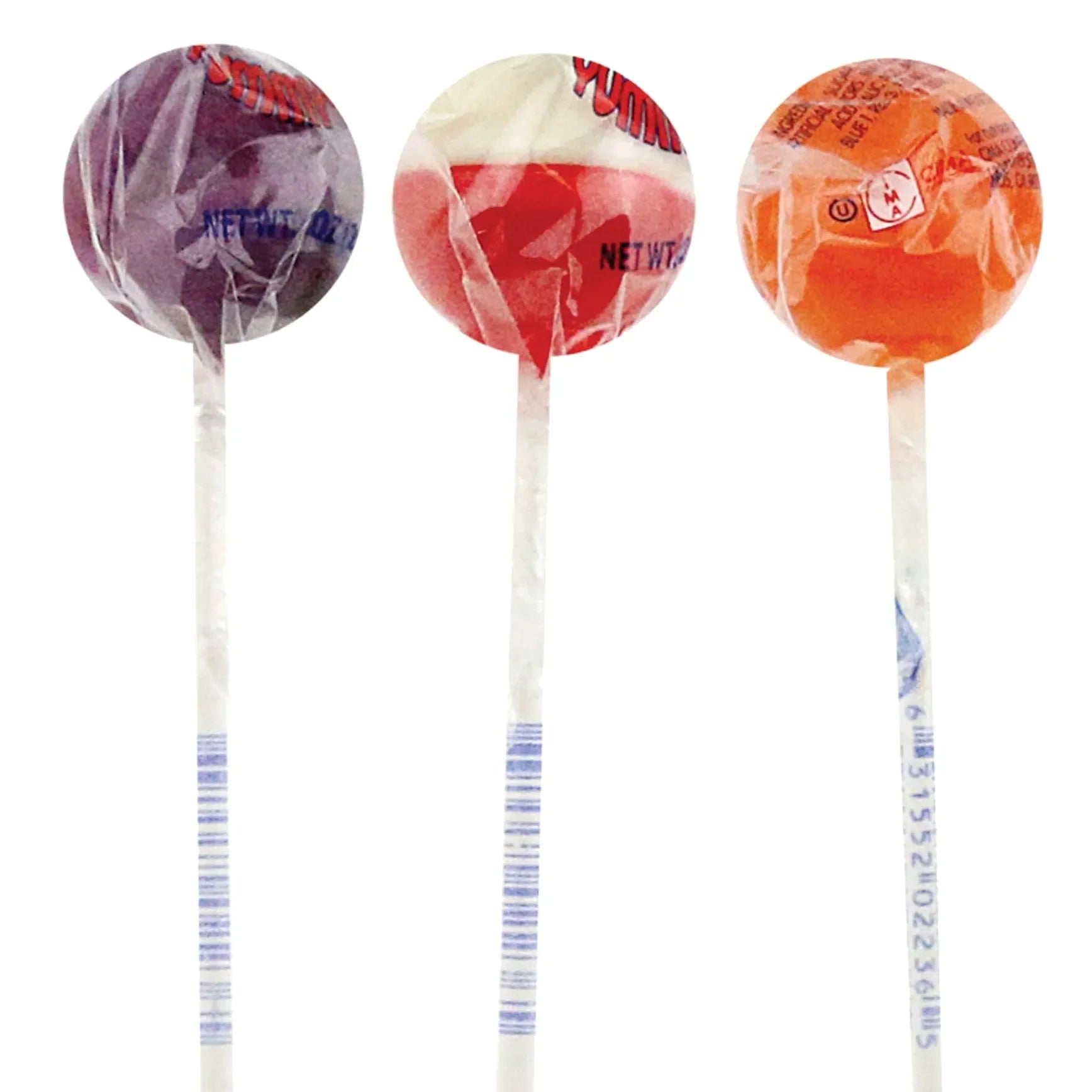 Yummy Lix Assorted Lollipops: 160-Piece Display – Candy Warehouse