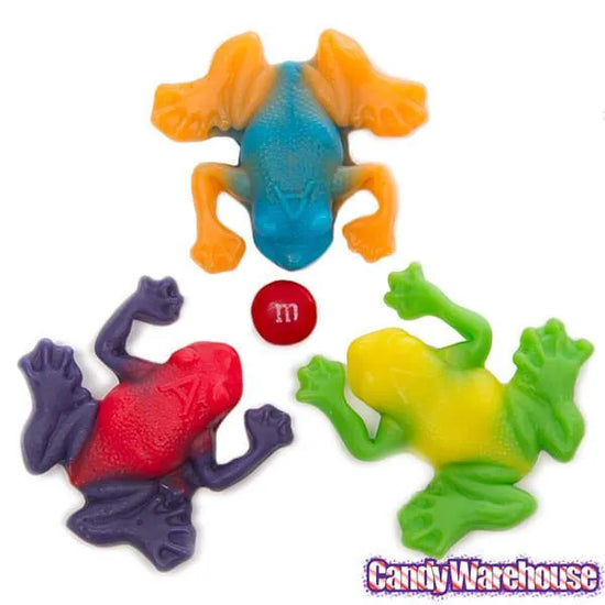 Albanese Gummy Rainforest Frogs: 5LB Bag | Candy Warehouse