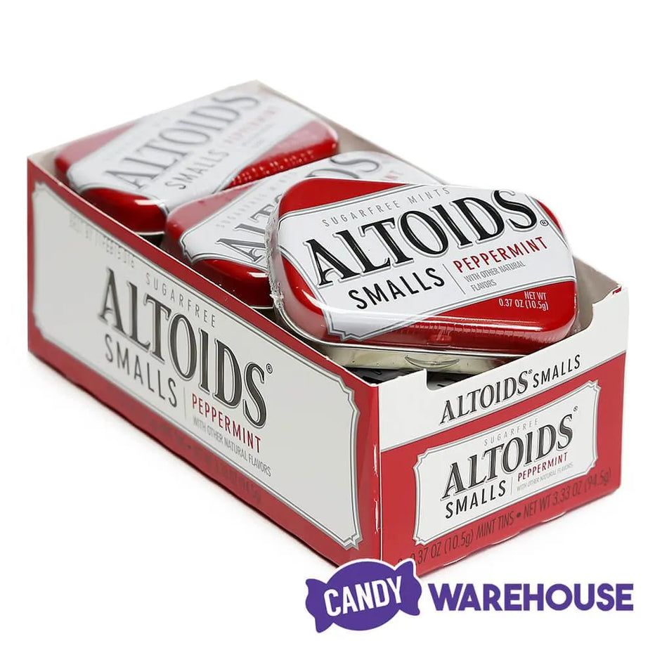 Altoids Smalls Mint Tins - Peppermint: 9-Piece Box – Candy Warehouse