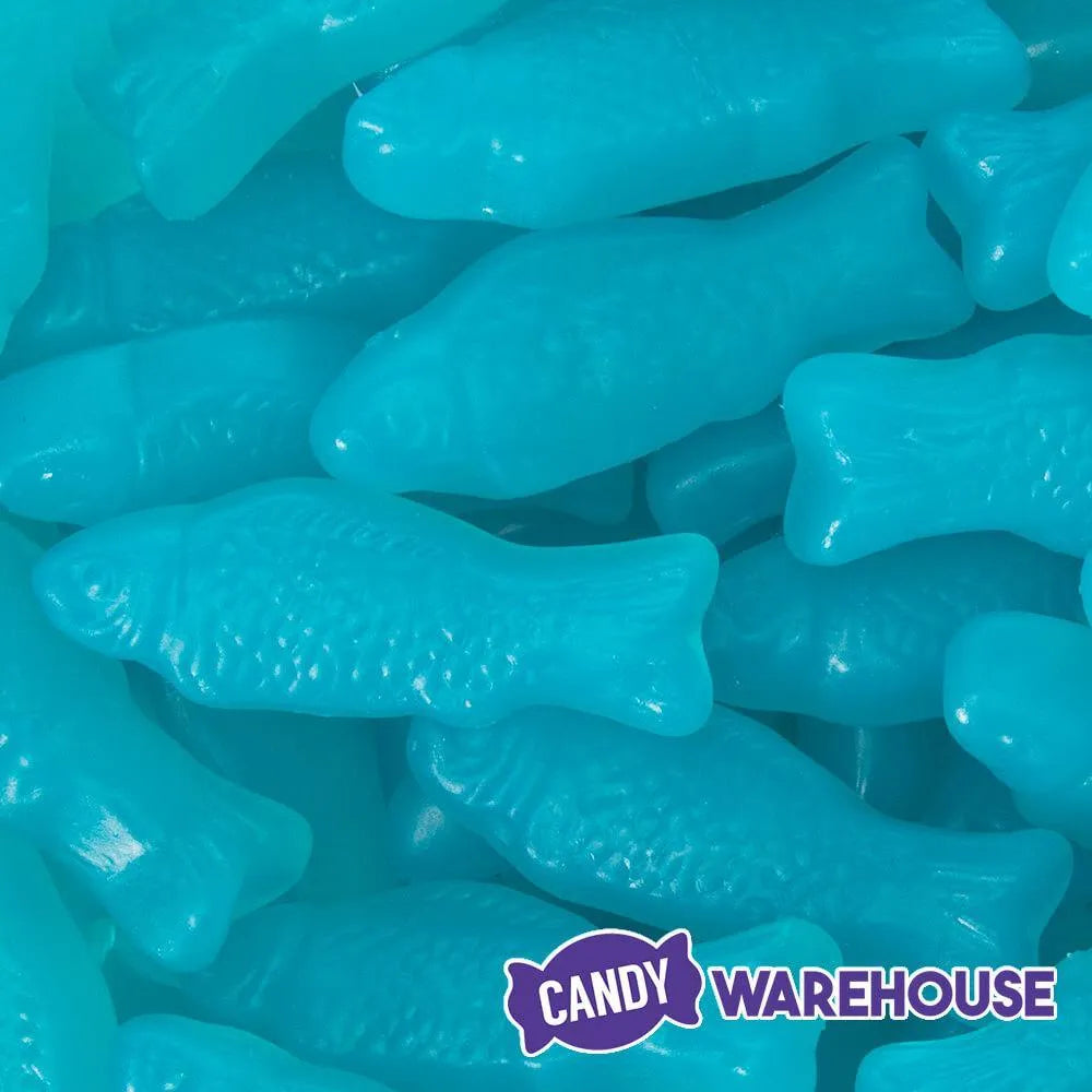 American Fish Chewy Candy - Blue: 5LB Bag | Candy Warehouse