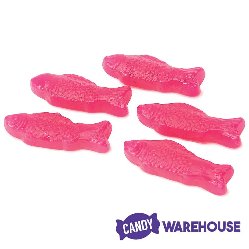 American Fish Chewy Candy - Pink: 5LB Bag | Candy Warehouse