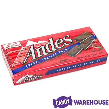 Andes Mints Cherry Jubilee Chocolate Trays: 12-Piece Case – Candy Warehouse