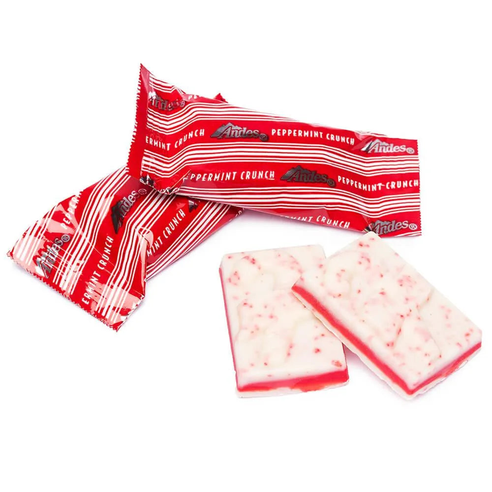 Andes Mints Peppermint Crunch Candy: 25-Piece Bag – Candy Warehouse