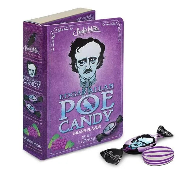 Archie McPhee Edgar Allan Poe Hard Candy Book – Candy Warehouse
