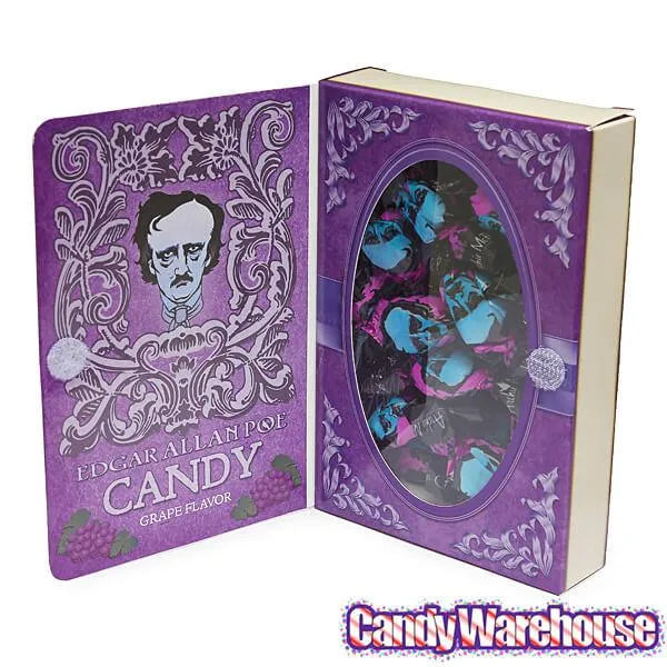 Archie McPhee Edgar Allan Poe Hard Candy Book – Candy Warehouse