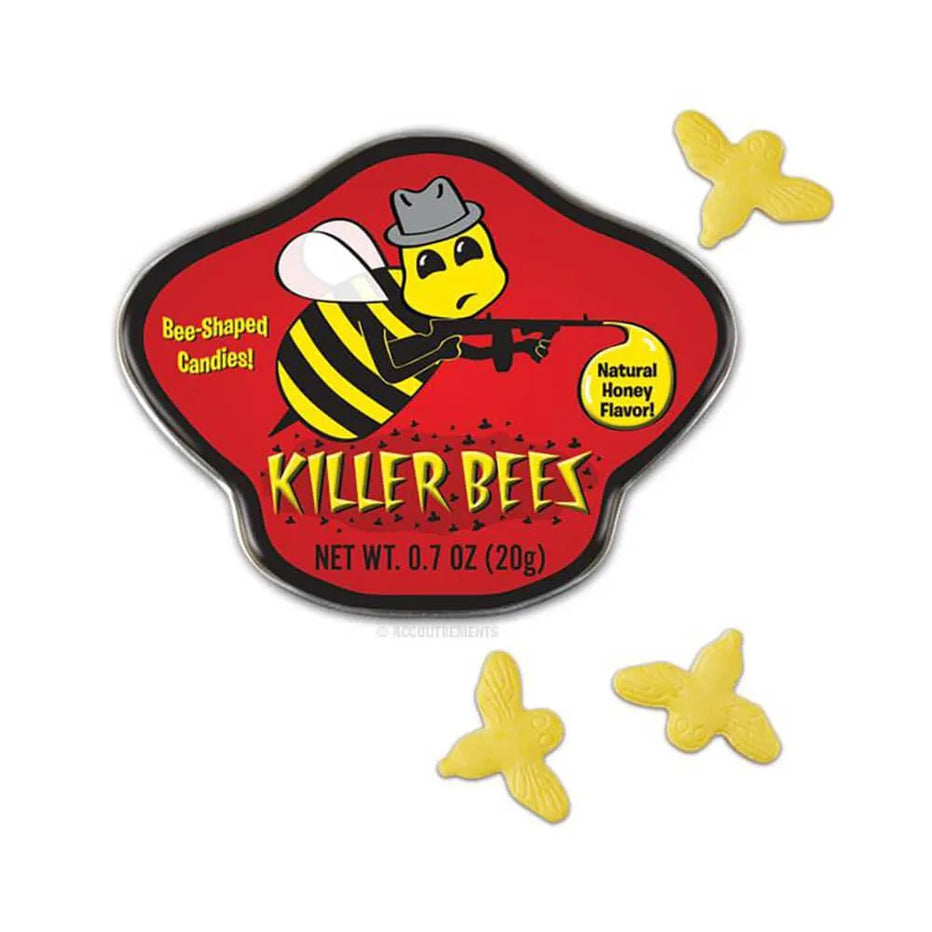 Archie McPhee Killer Bees Candy Tin – Candy Warehouse