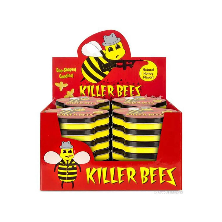 Archie McPhee Killer Bees Candy Tin – Candy Warehouse
