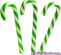 Green Candy Canes | Candy Warehouse