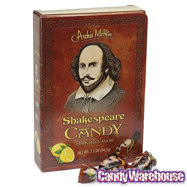 Archie McPhee Shakespeare Hard Candy Book | Candy Warehouse