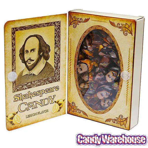 Archie McPhee Shakespeare Hard Candy Book | Candy Warehouse