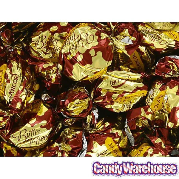 Arcor Chocolate Butter Toffee Chewy Candy: 1LB Bag – Candy Warehouse