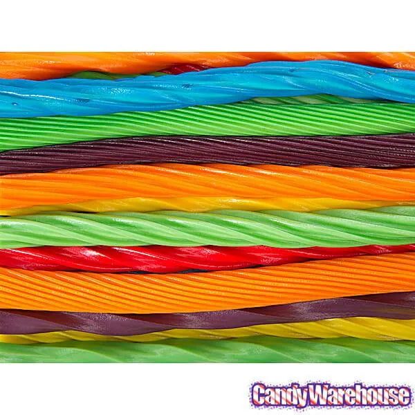 Assorted Colors Extra Long and Thick Licorice Sticks: 60-Piece Tub ...