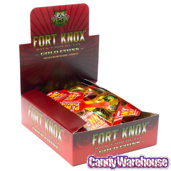 Assorted Colors Foiled Milk Chocolate Penny Parade Coins in Mesh Bags ...