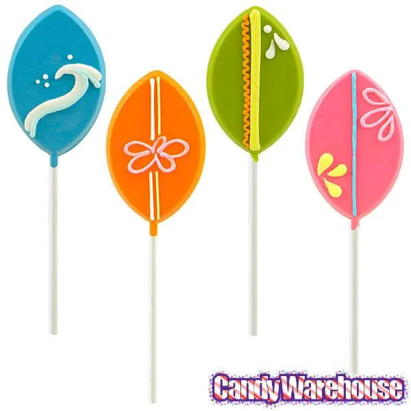 Assorted Surfboard Hard Candy Lollipops: 12-Piece Pack – Candy Warehouse