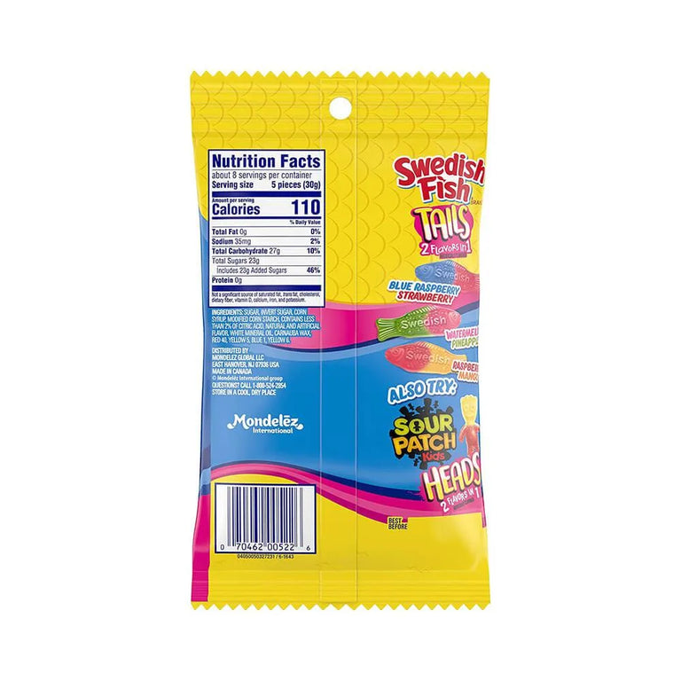 Assorted Swedish Fish Tails: 12-Piece Case – Candy Warehouse