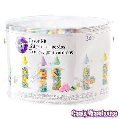 Baby Bottles Plastic Favor Kits: 24-Piece Tub – Candy Warehouse