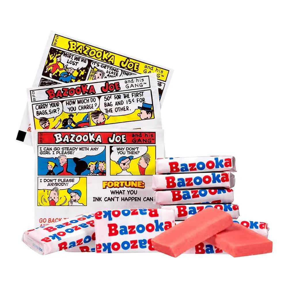 Bazooka Original Bubblegum 10-Piece Packs: 12-Piece Box | Candy Warehouse