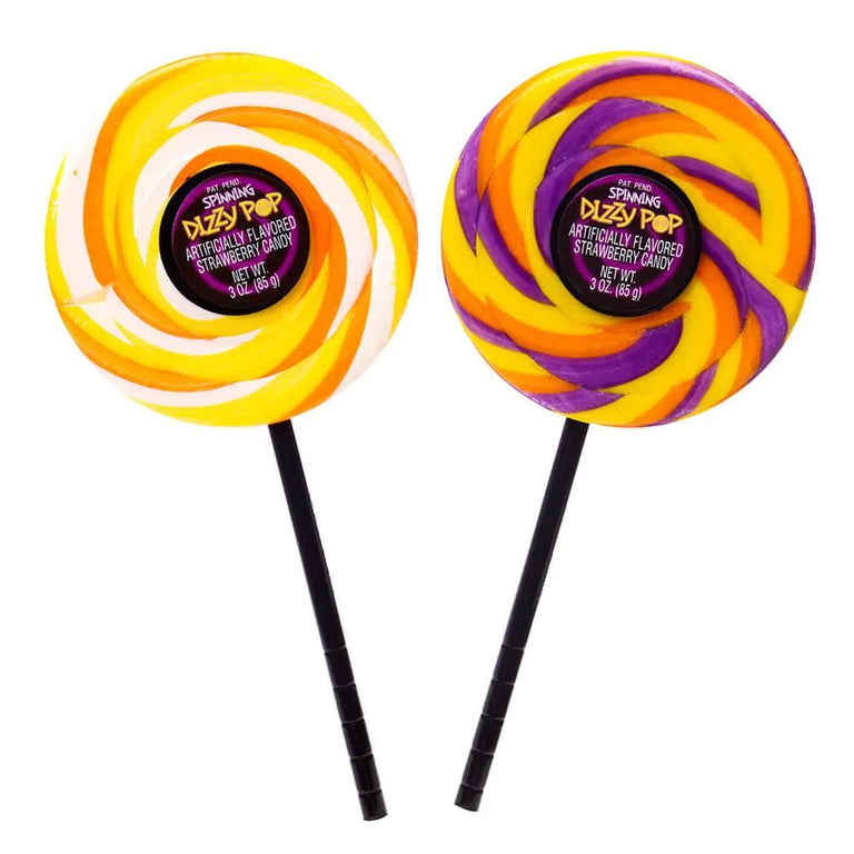Bee International Halloween Spinning Dizzy Pops: 12-Piece Display ...