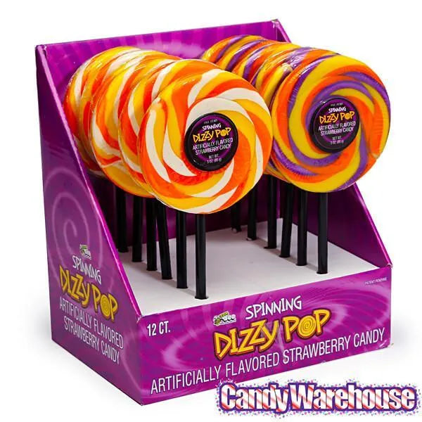 Bee International Halloween Spinning Dizzy Pops: 12-Piece Display ...