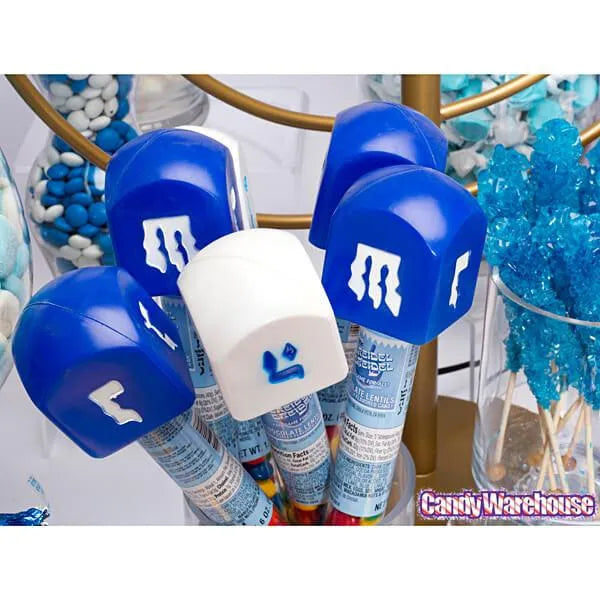 Bee International Hanukkah Dreidel Candy Tubes: 24-Piece Display ...