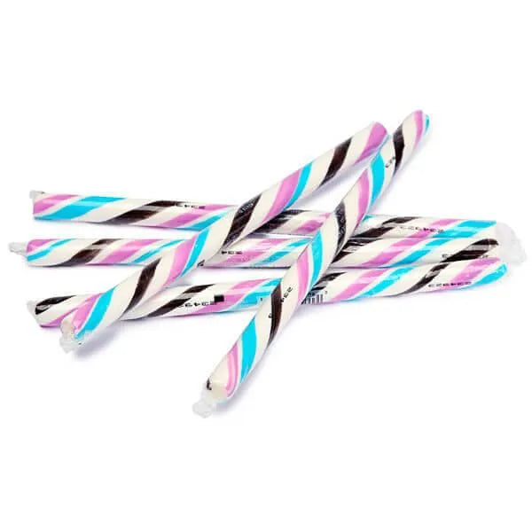 Blue Raspberry Hard Candy Sticks: 100-Piece Box | Candy Warehouse