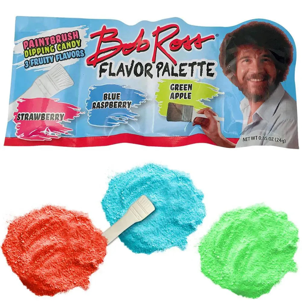 Bob Ross Flavor Palette Candy: 18-Piece Box | Candy Warehouse