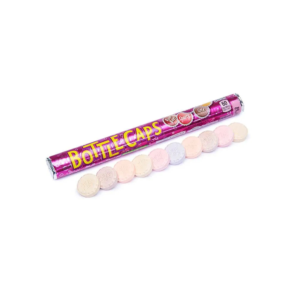 Bottle Caps Candy Rolls: 24-Piece Box – Candy Warehouse