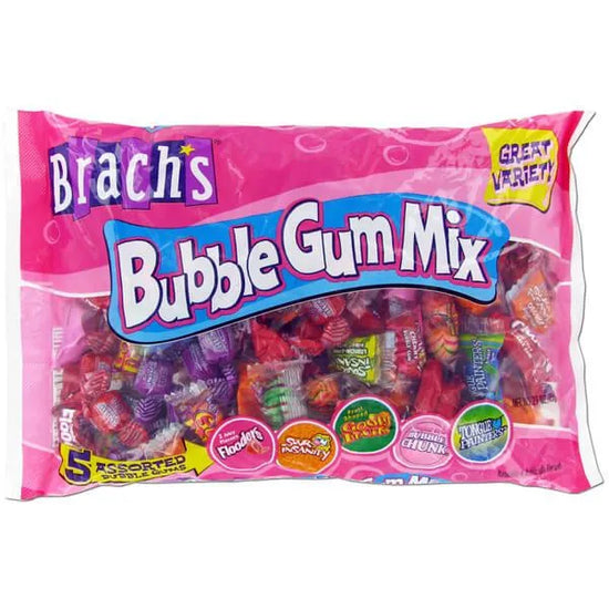 Brach's Bubble Gum Mix: 100-Piece Bag | Candy Warehouse