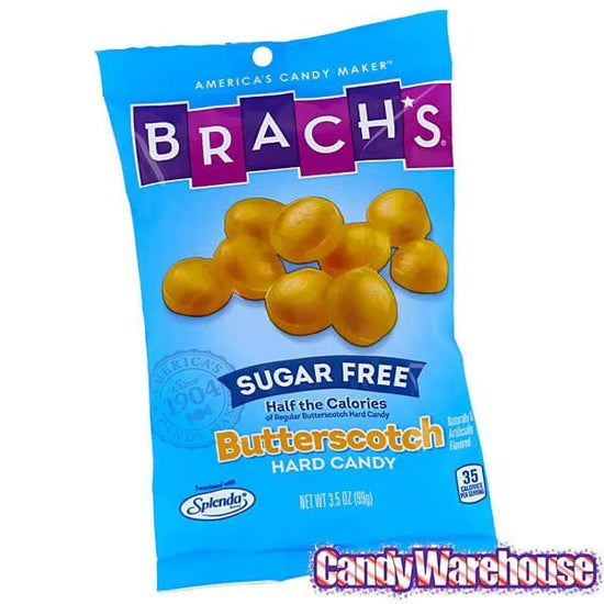 Brach's Sugar Free Butterscotch Candy Discs: 2.6LB Box | Candy Warehouse