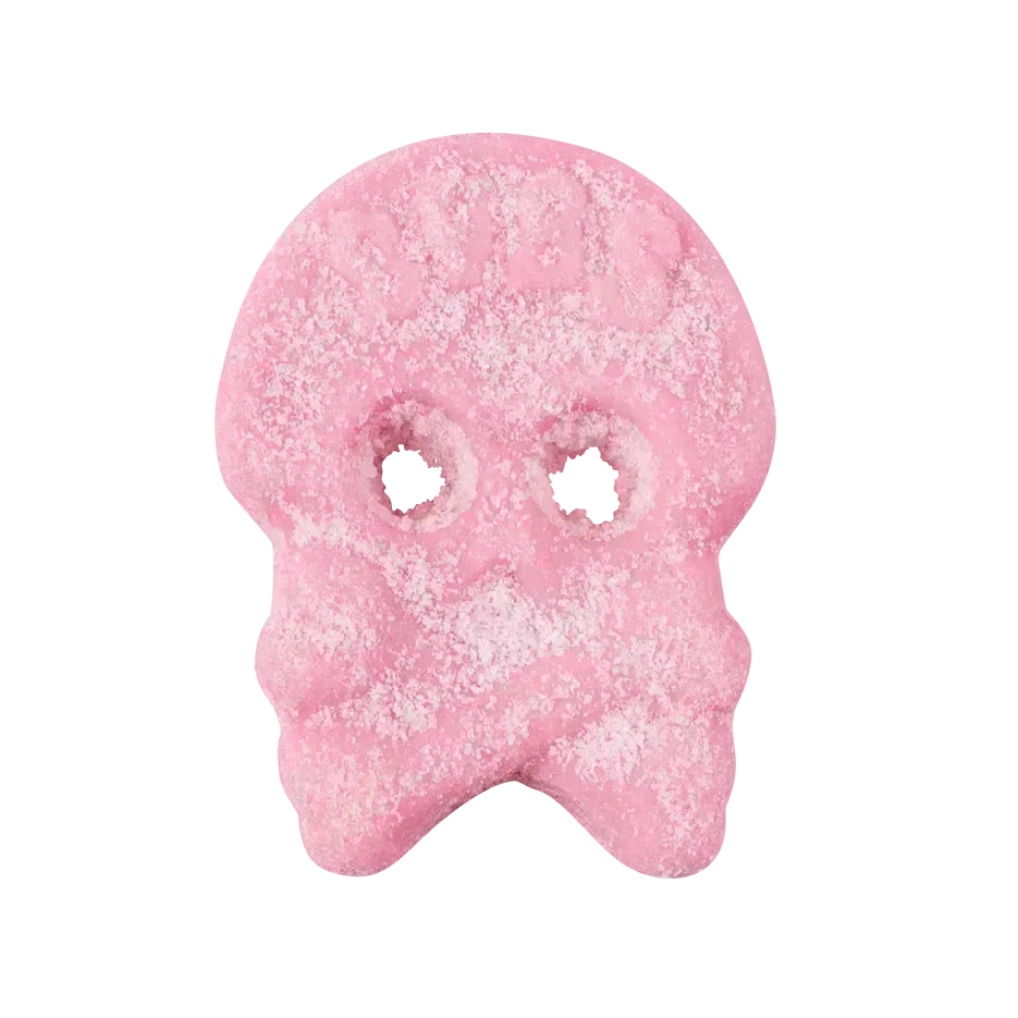Bubs Godis Raspberry Sour Skulls: 12-Piece Case – Candy Warehouse
