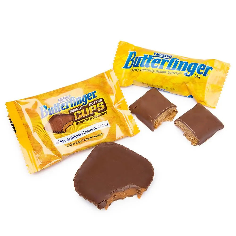 Butterfinger Fun Size Candy Bars Assortment: 40-Piece Bag – Candy Warehouse
