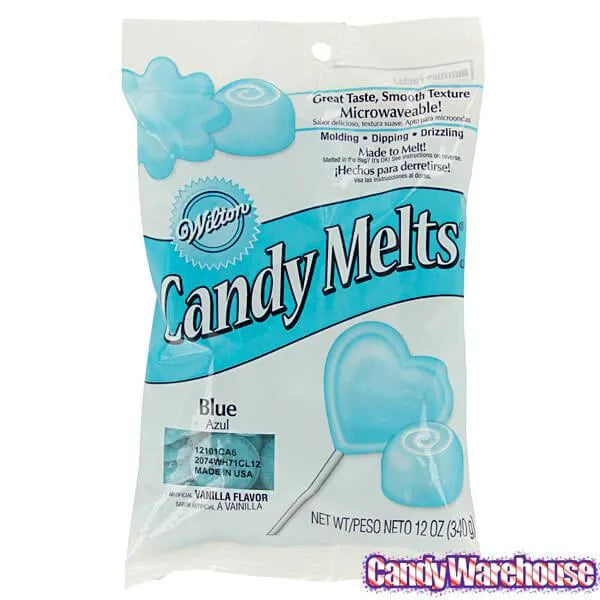 Candy Melts - Blue: 12-Ounce Bag | Candy Warehouse