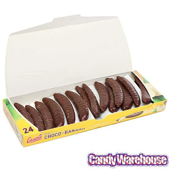 Casali Chocolate Covered Banana Creme Candy: 24-Piece Gift Box | Candy ...