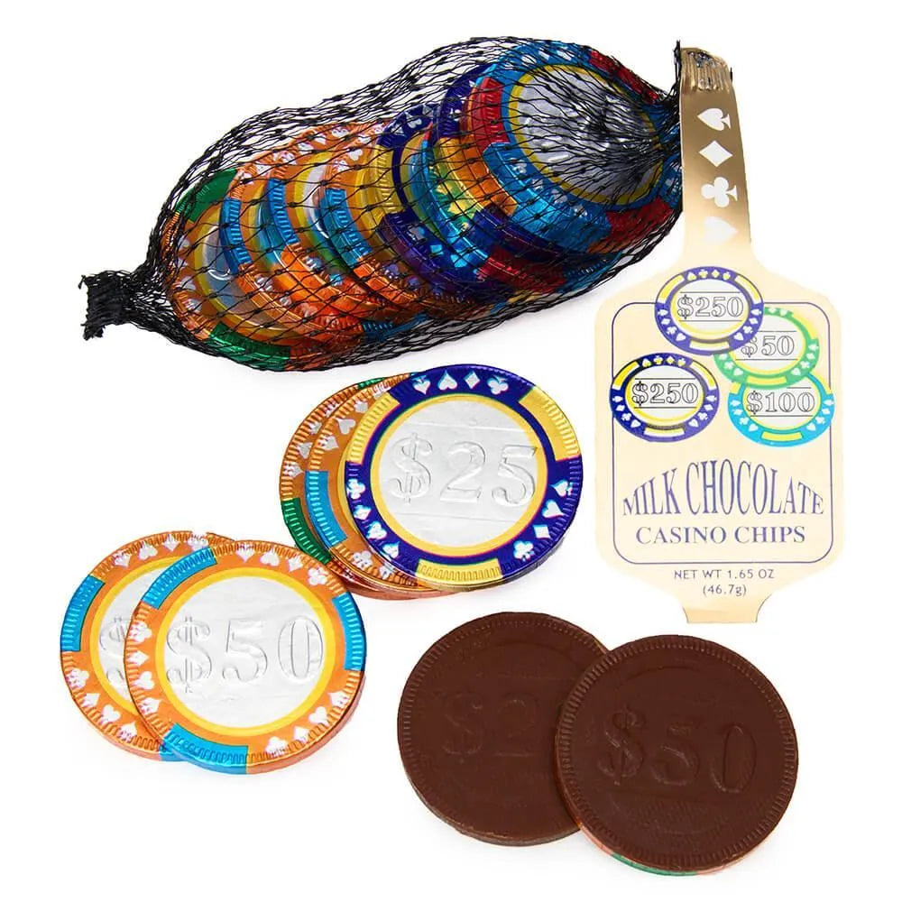 Chocolate Casino Chips | Candy Warehouse – Candy Warehouse