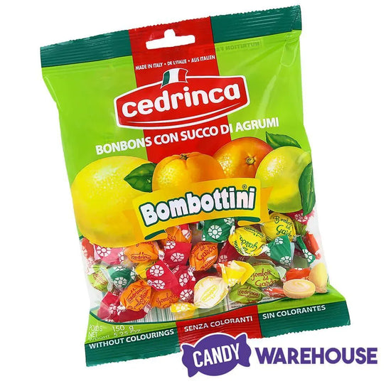 Cedrinca Bombottini Fruit Flavored Hard Candy: 5.25-Ounce Bag | Candy ...