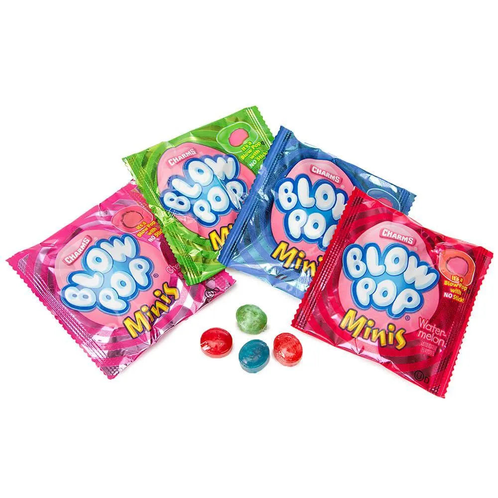 Charms Easter Blow Pop Minis Snack Size Packs: 30-Piece Bag – Candy ...