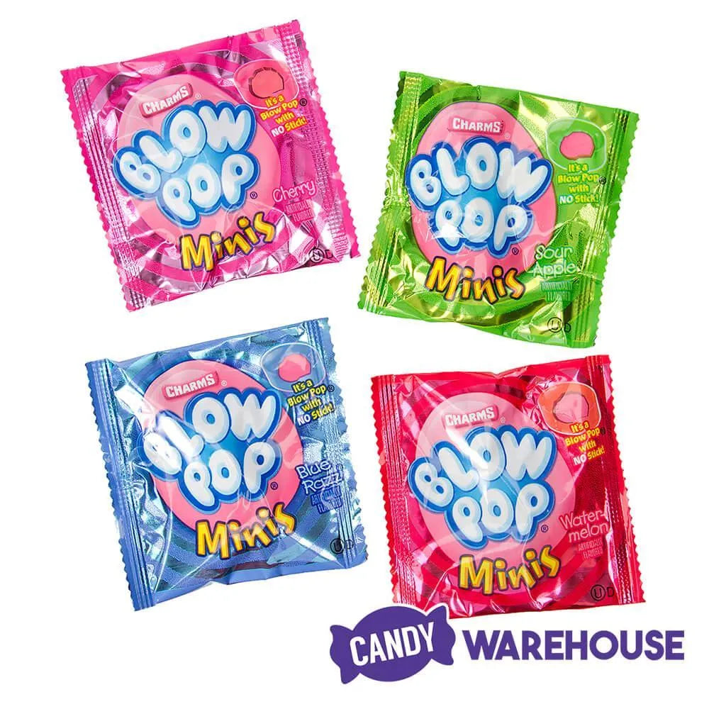 Charms Easter Blow Pop Minis Snack Size Packs: 30-Piece Bag – Candy ...