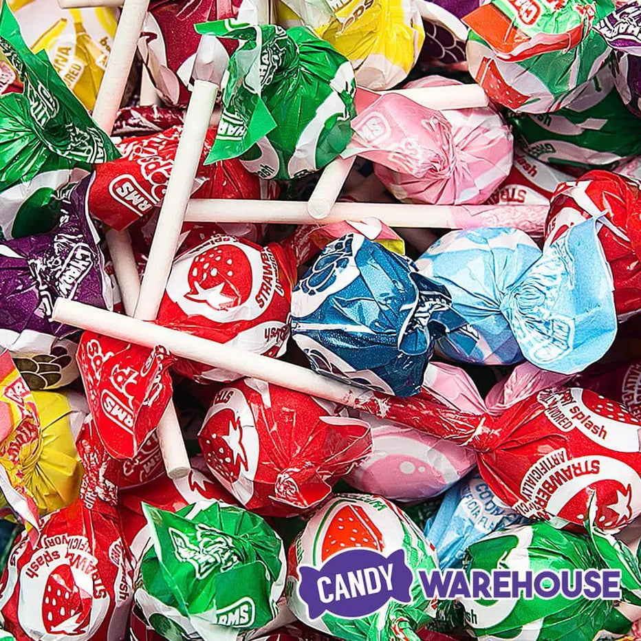 Charms Mini Pops Assorted Lollipops: 300-Piece Bag – Candy Warehouse