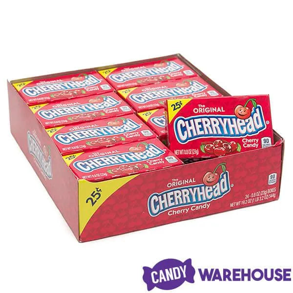 Cherryhead Candy Mini Packs: 24-Piece Box | Candy Warehouse