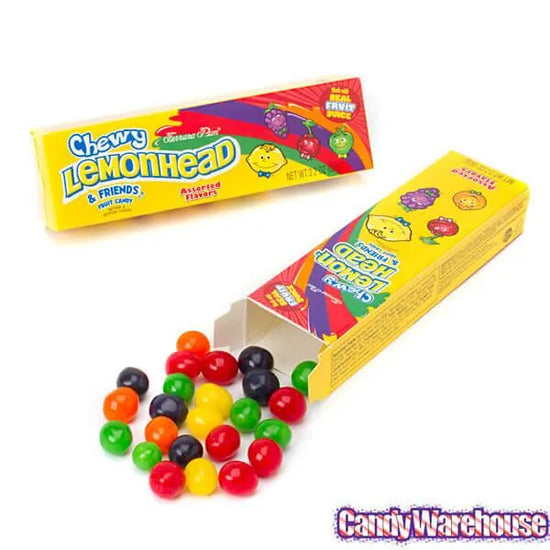 Chewy Lemonhead & Friends 2.2-Ounce Packs: 24-Piece Box | Candy Warehouse