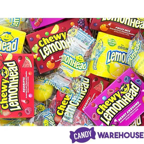 Chewy Lemonhead & Friends Mini Packs: 35-Piece Bag – Candy Warehouse