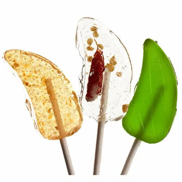 Chili Lix Pepper Shaped Lollipops: 36-Piece Box – Candy Warehouse