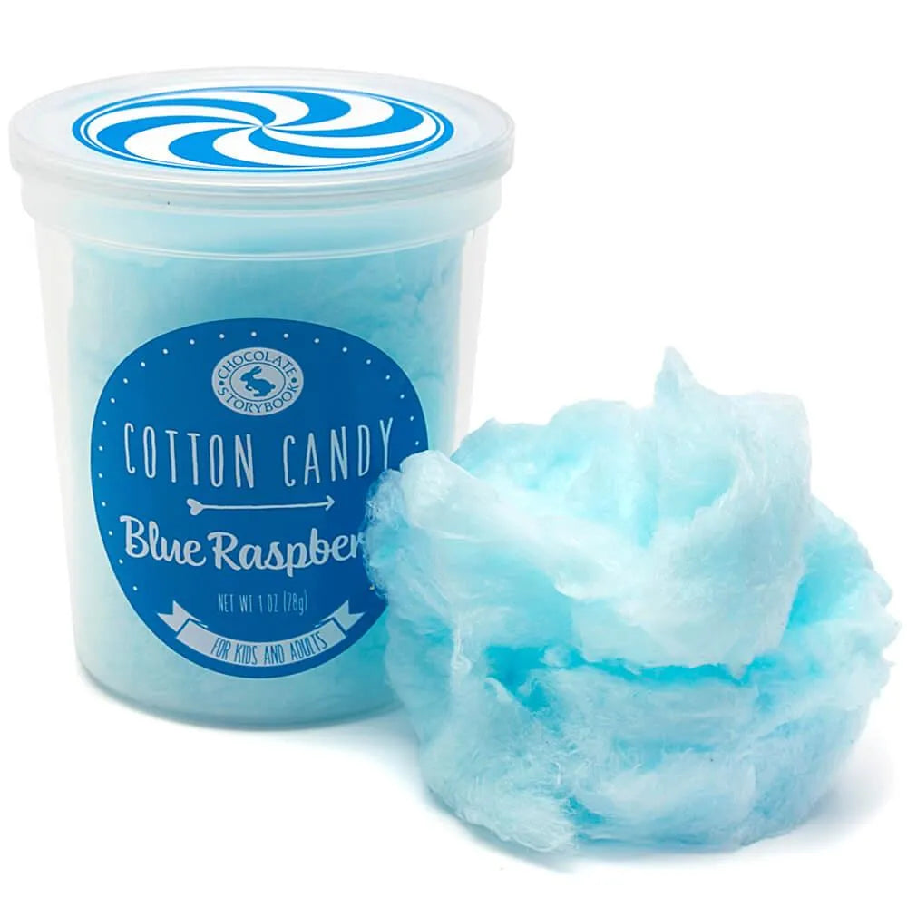 Chocolate Storybook Cotton Candy - Blue Raspberry: 12-Piece Box – Candy ...