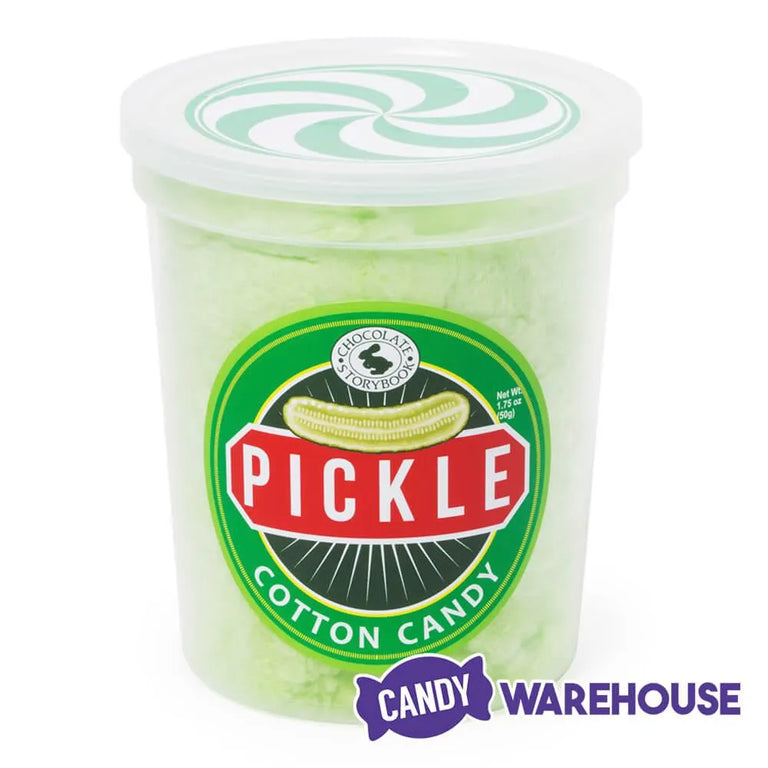 Chocolate Storybook Cotton Candy - Pickle: 12-Piece Case – Candy Warehouse