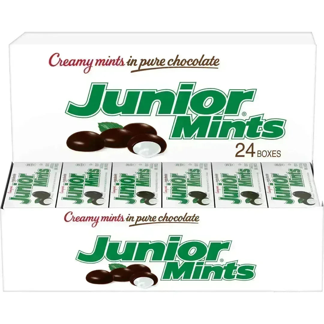 Junior Mints Candy 1.84-Ounce Box: 24-Piece Display – Candy Warehouse