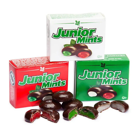 Christmas Junior Mints Candy Mini Packs: 15-Piece Bag | Candy Warehouse