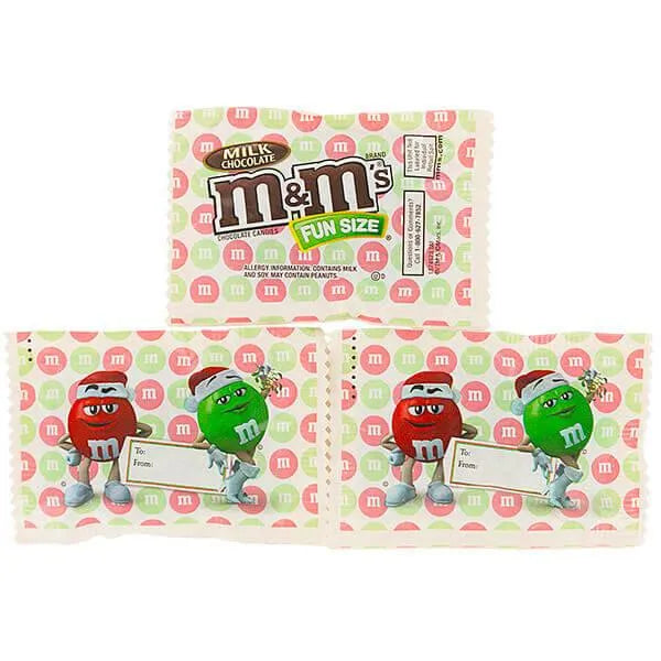 Christmas M&M's Candy Fun Size Packs: 20-Piece Bag | Candy Warehouse