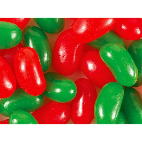 Christmas Red & Green Jelly Beans: 5LB Bag | Candy Warehouse
